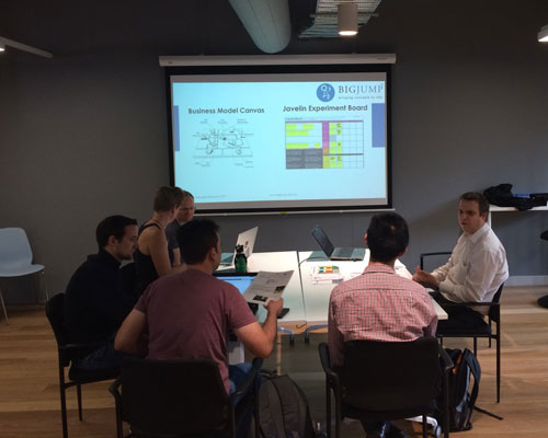 CUA sponsored Entrepreneur Program Business Model Canvas & Javelin ...